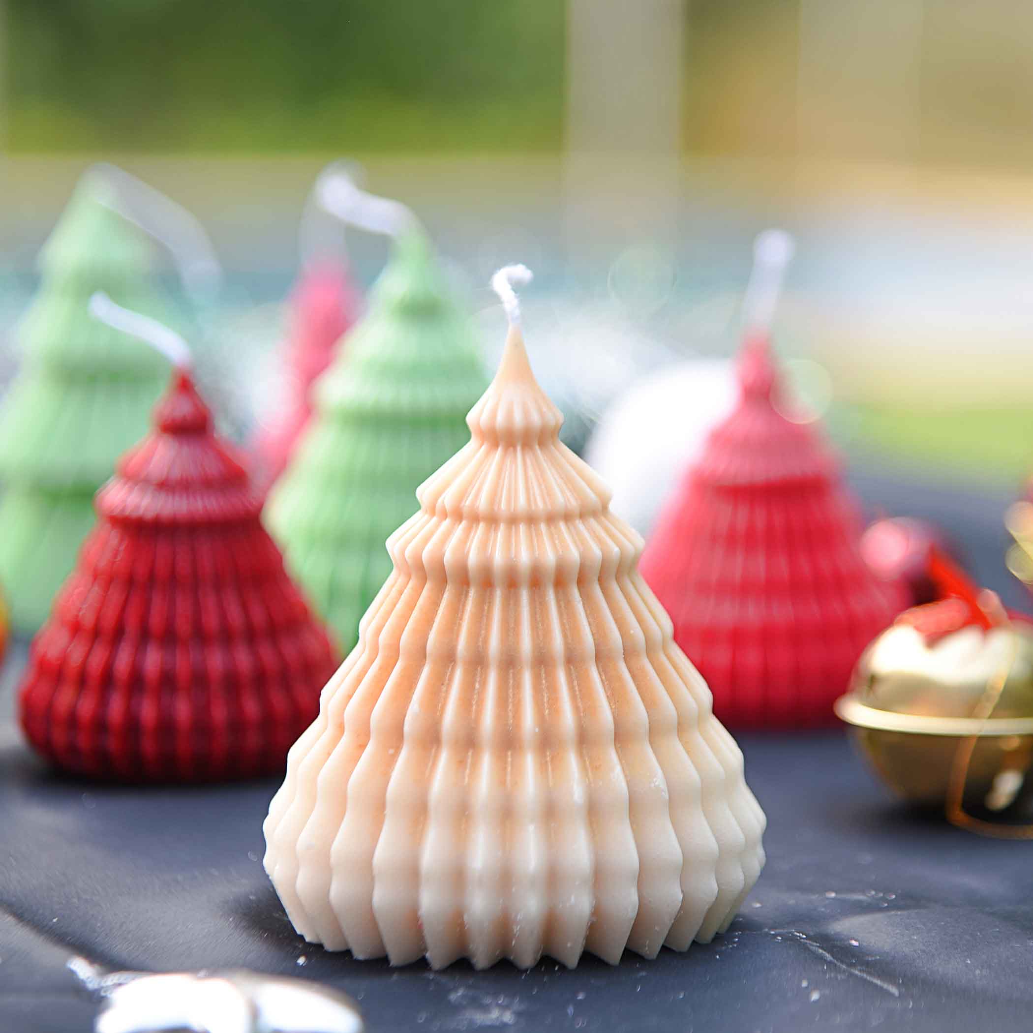 Round Christmas Tree Candles - Myoli Products™